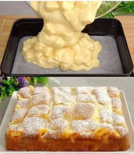 3 Apples, 3 Eggs, a Glass of Milk and It Melts in the Mouth! - Cooking Home